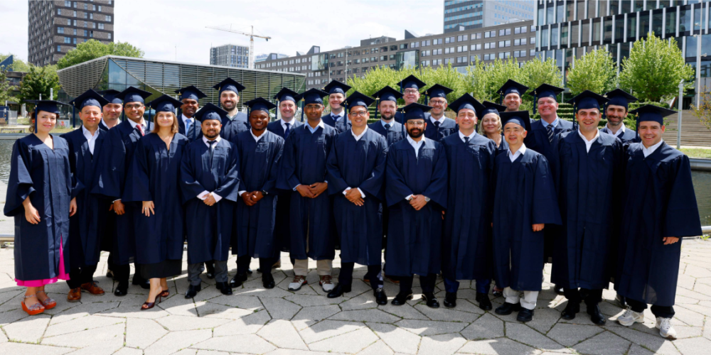 Graduation celebrations for Global Executive MBA Class of 2025