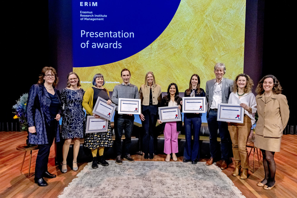 ERIM Awards 2024 honour outstanding contributions to science and society