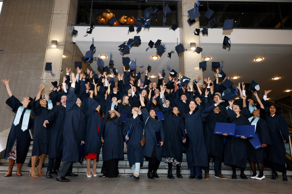 Executive MBA graduation: "It's OK to be an imperfect leader"