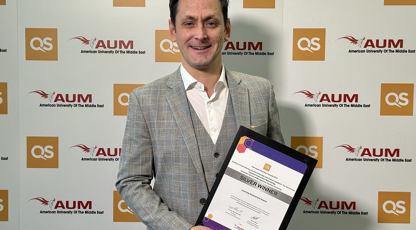 Prestigious QS Award for RSM’s innovative HAPP assessment tool