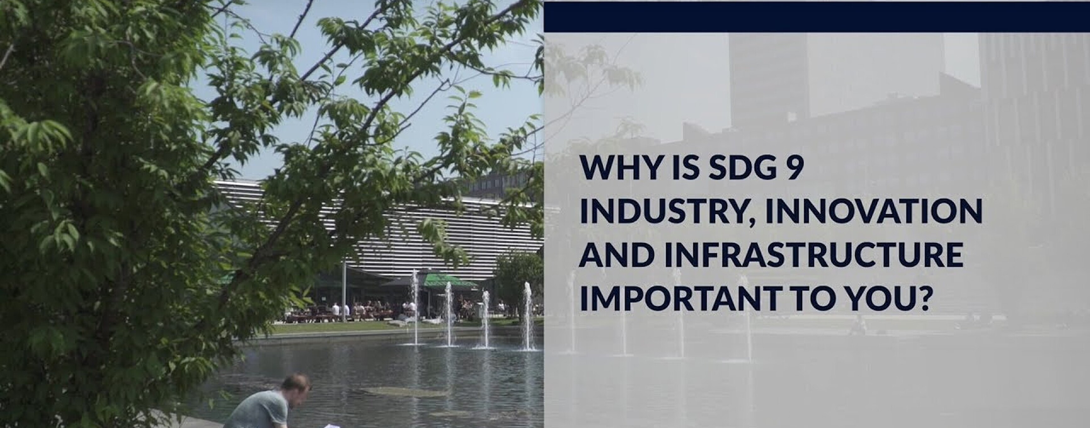 SDG 9 - Industry, innovation and infrastructure